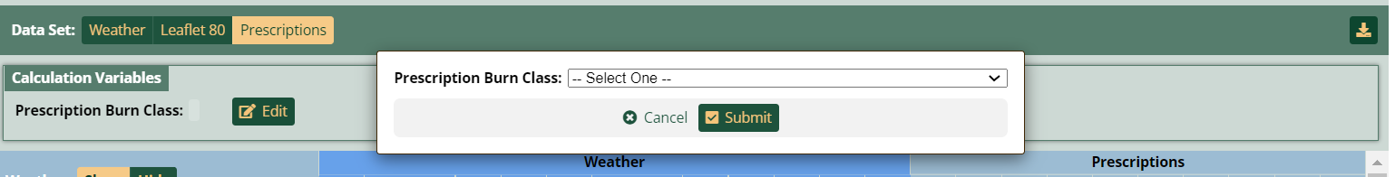Foresight Planned Burning – Additional spatial layers and data tables – Foresight